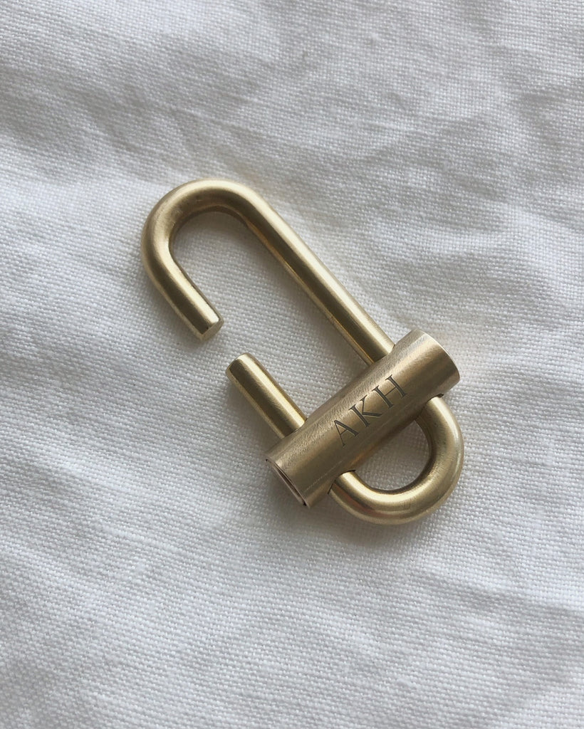 UTILITE Brass Key Lock – TAMBOON Leather Co